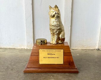 Cat Trophy | Etsy