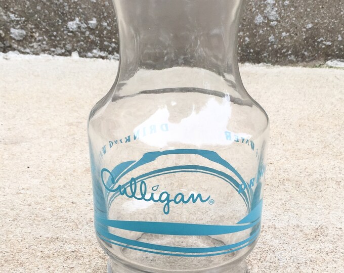 Vintage Glass Culligan Water Container - Etsy