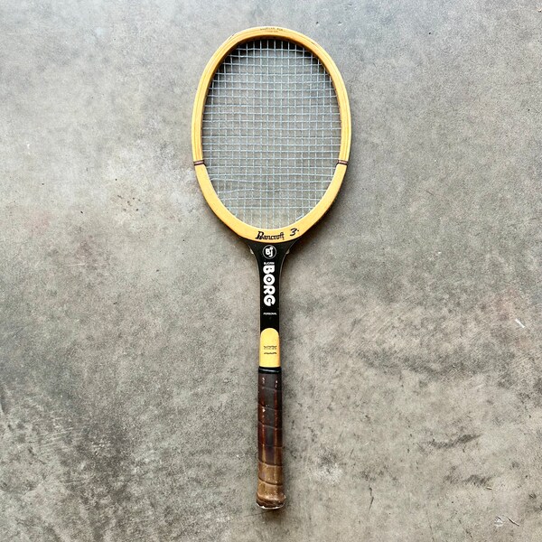 Wooden Tennis Racket - Etsy
