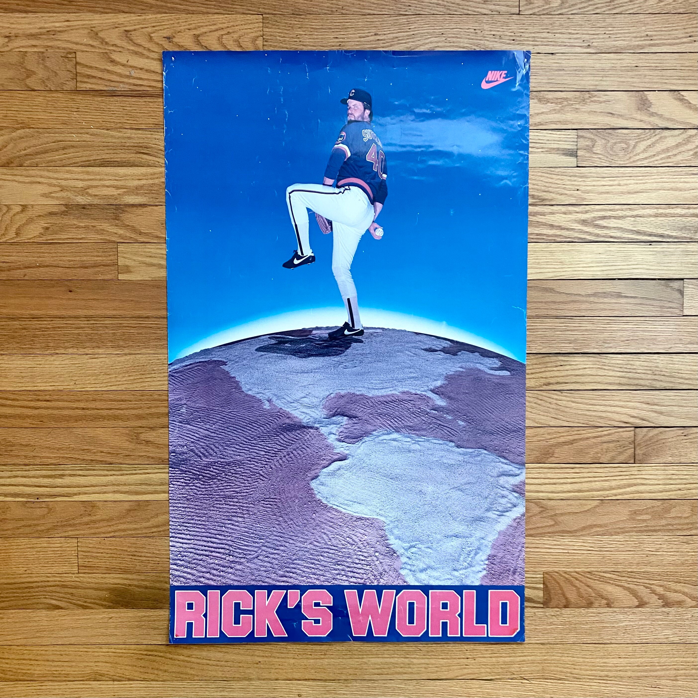 Nike Baseball Poster