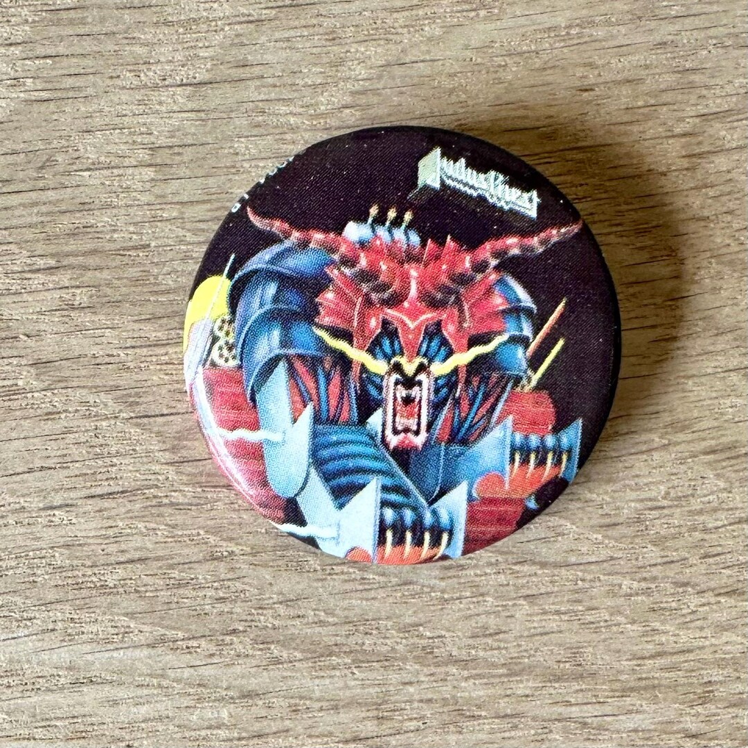 Vintage 1984 Judas Priest Pinback Button - Etsy