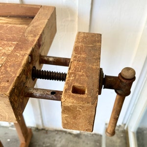 Vintage Antique Sjobergs Wooden Workbench Sweden - Etsy