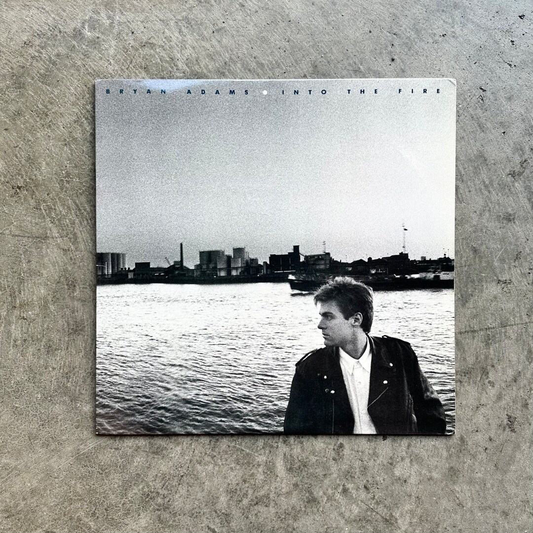 Bryan Adams Vinyl Record - Into the Fire - 1987 - Etsy