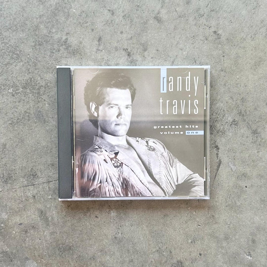 Randy Travis CD Greatest Hits Volume I 1992 - Etsy