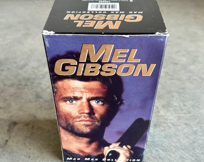Vintage 1995 Mel Gibson Mad Max VHS Movies Collection - Etsy