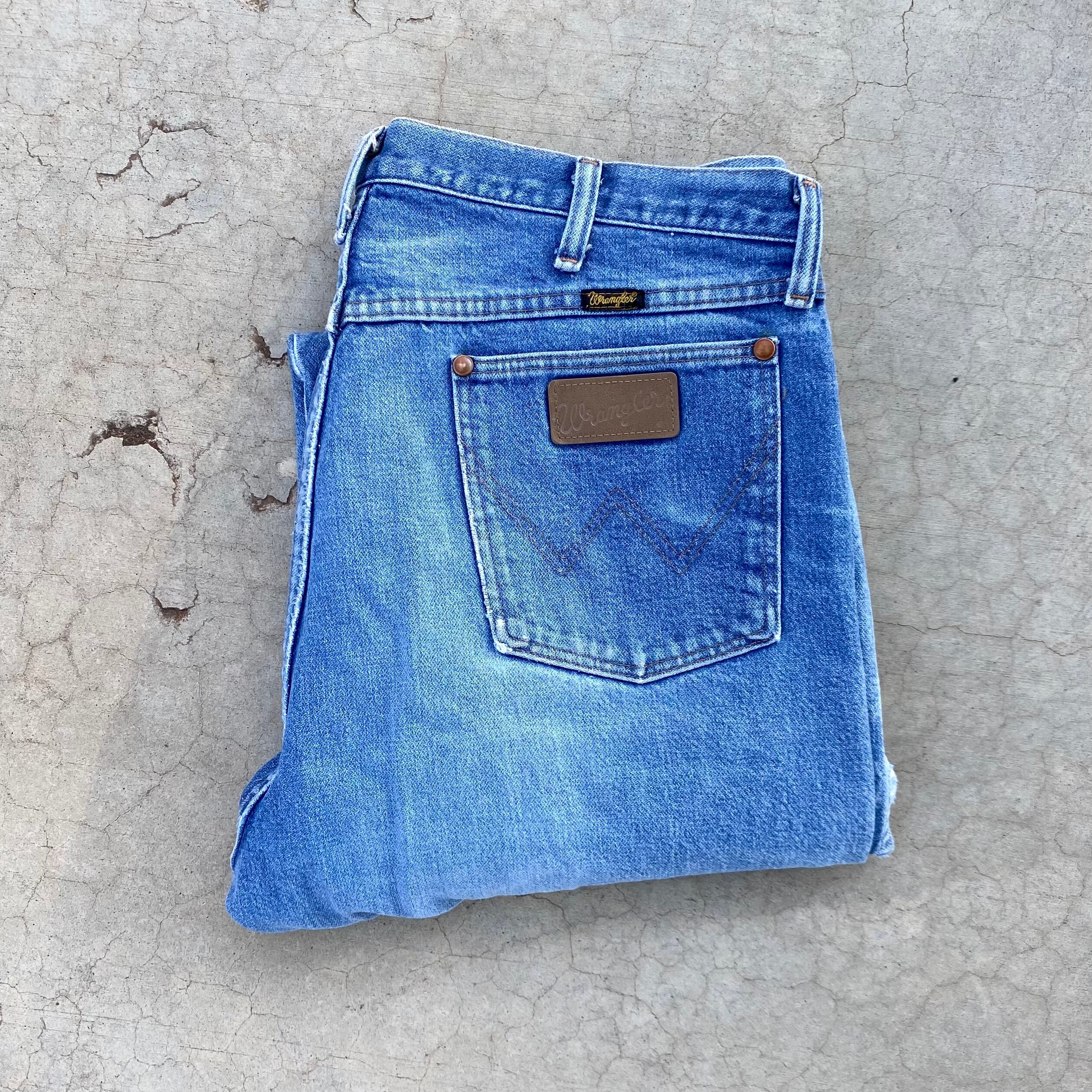 Vintage Men's Wrangler Jeans - 37 X 38 - Etsy Vintage Men's Wrangler Jeans - 37 X 38 - Etsy