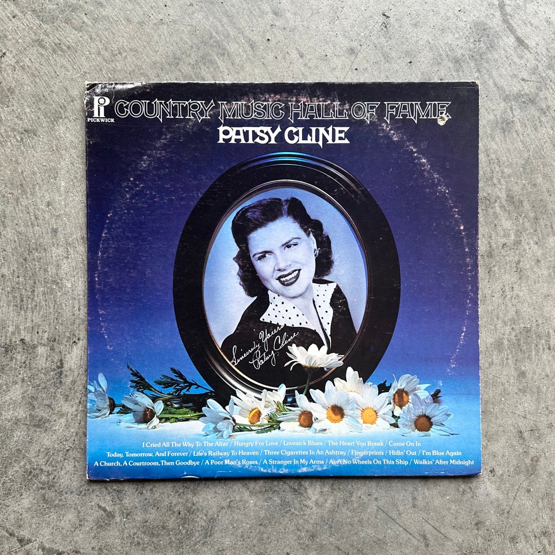 Patsy Cline Vinyl Record Country Hall of Fame 1974 - Etsy