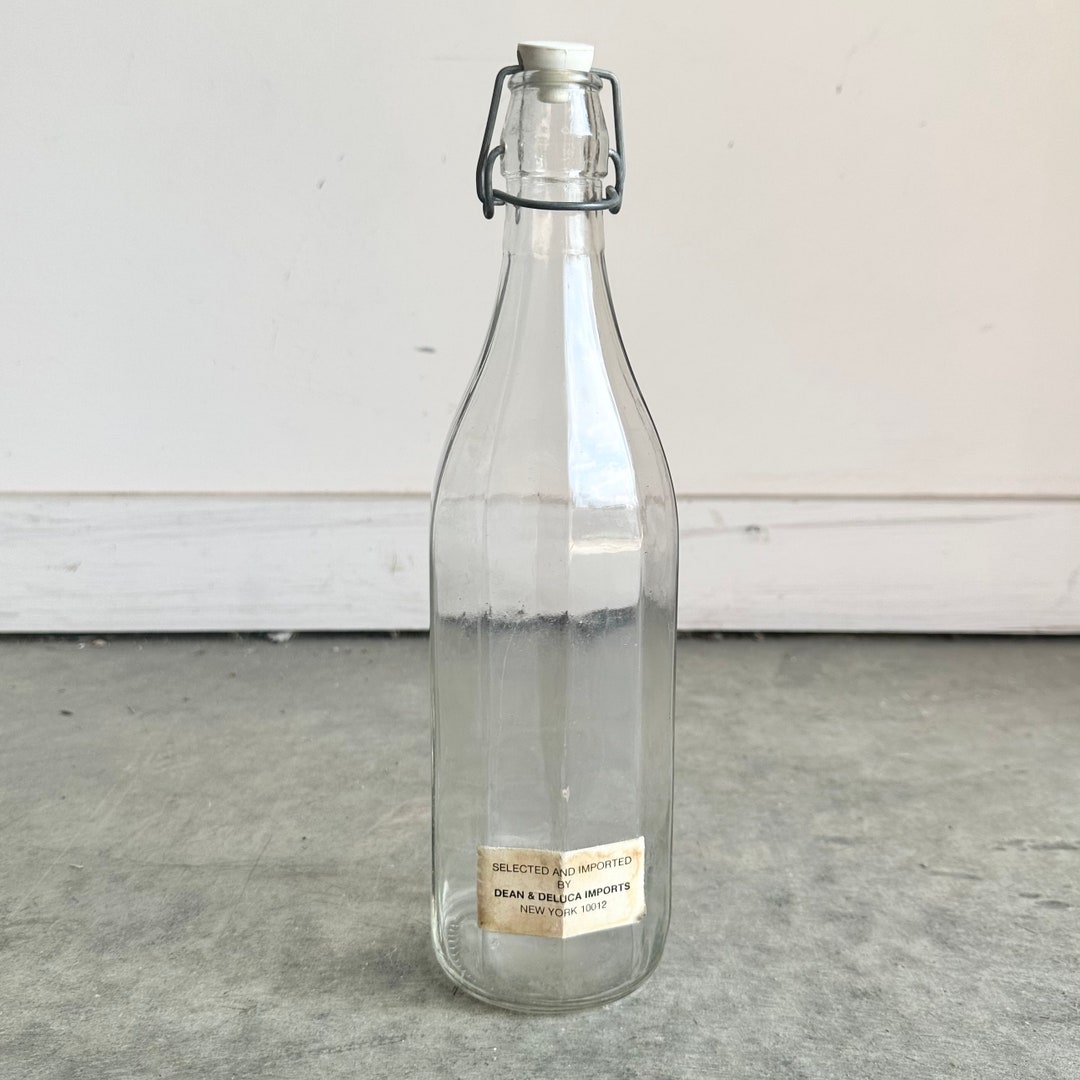 Vintage Glass Water Container - Dean & Deluca New York - Etsy