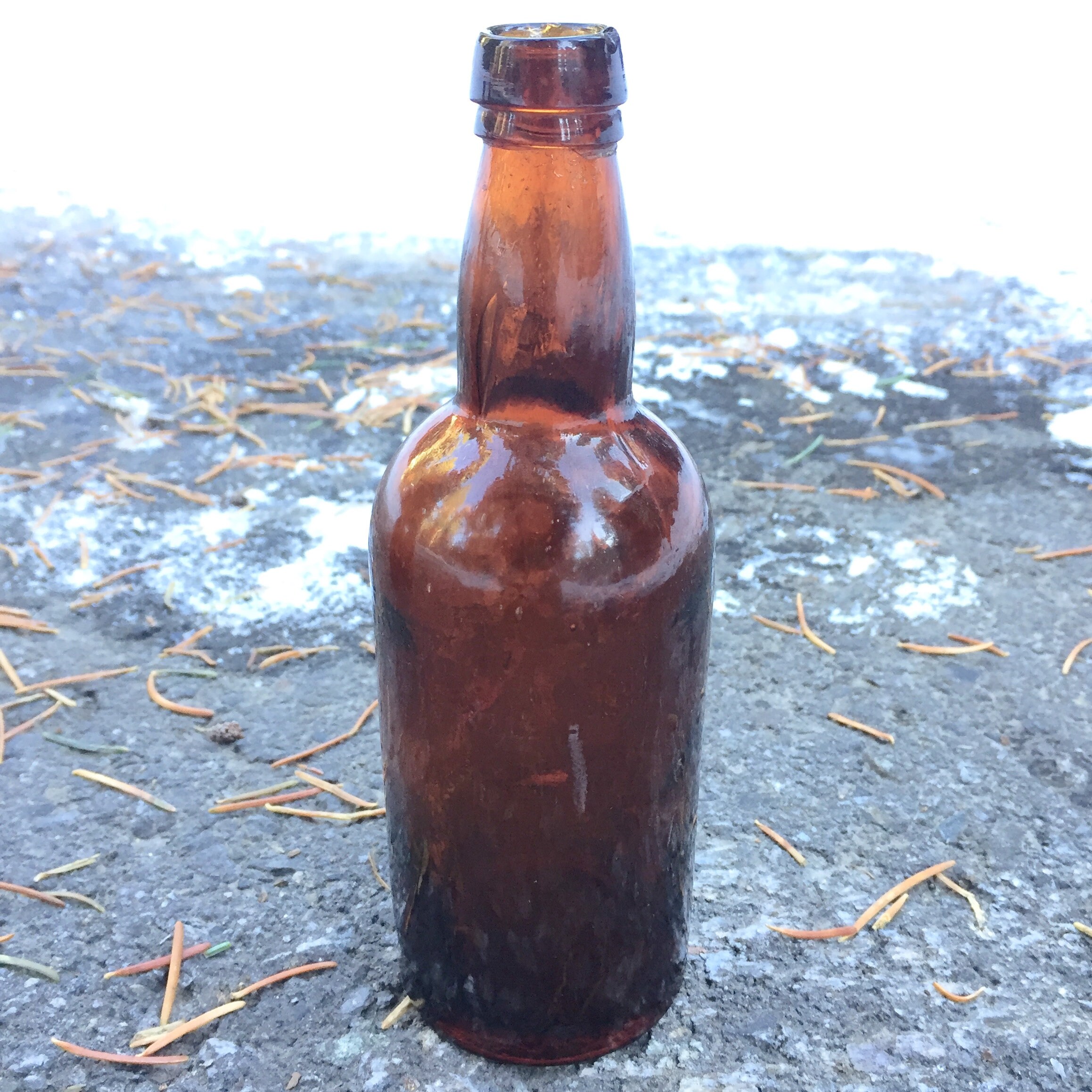 Antique 1800s Swedish Beer Bottle 24 Arnas | Etsy