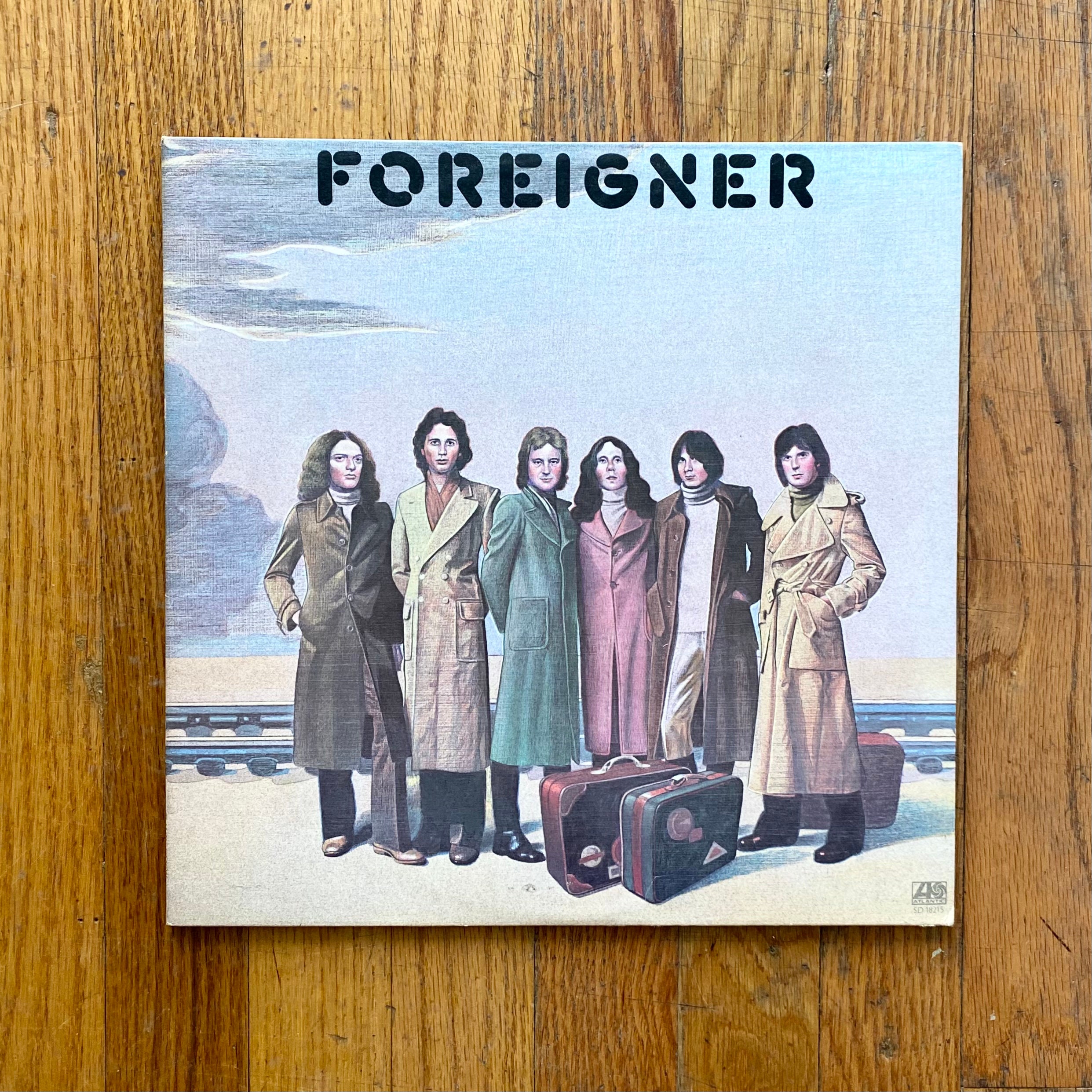 Foreigner Vinyl Record Self Titled 1977 | Etsy
