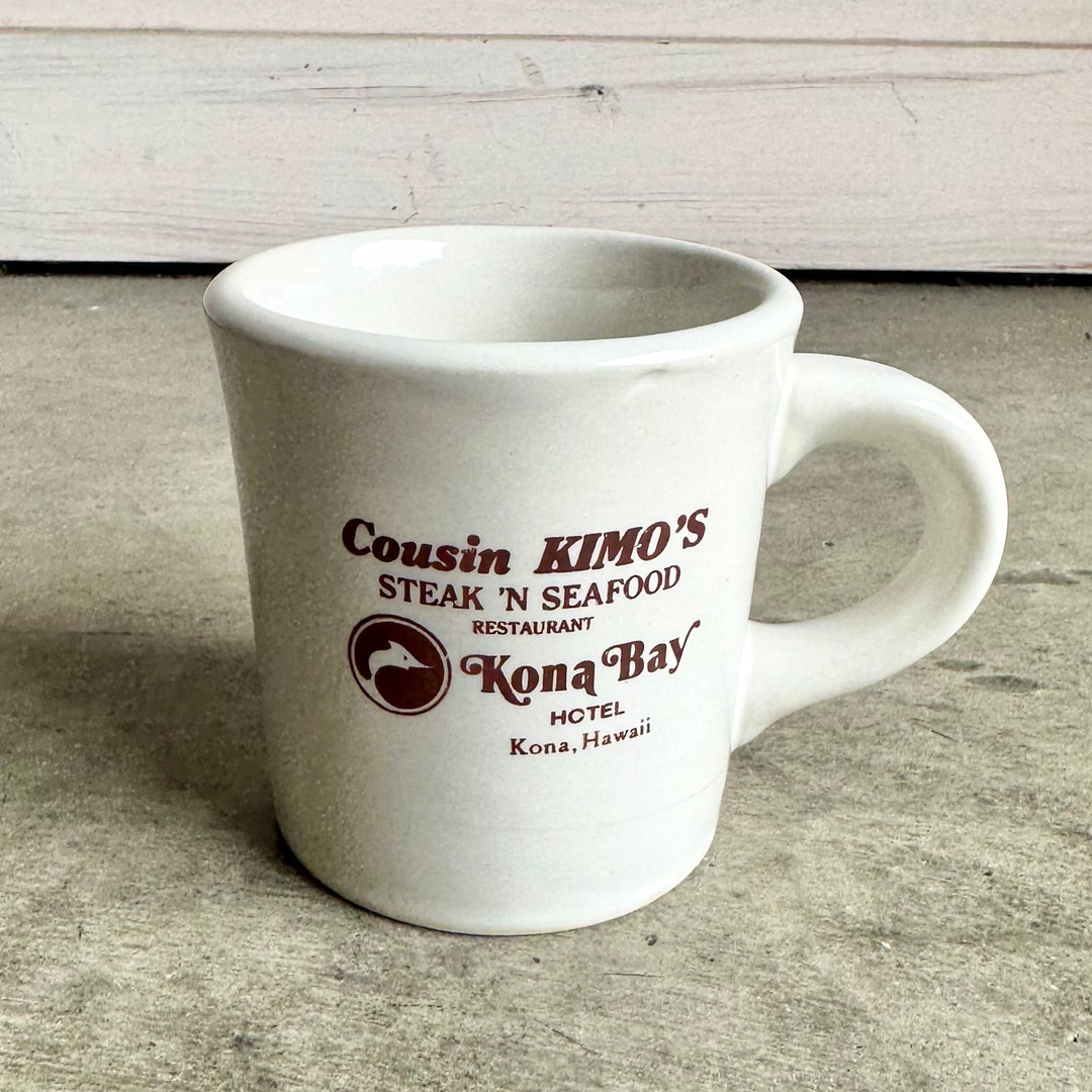 Vintage Cousin Kimo’s Restaurant Heavy Diner Mug - Kona Hawaii - Etsy