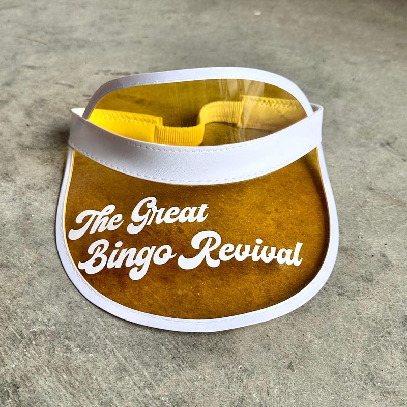 Bingo Visor - Etsy