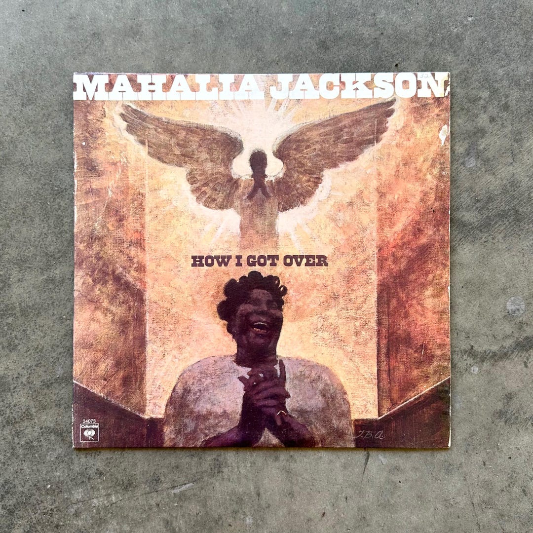 Mahalia Jackson Vinyl Record - How I Got Over - 1976 - Etsy