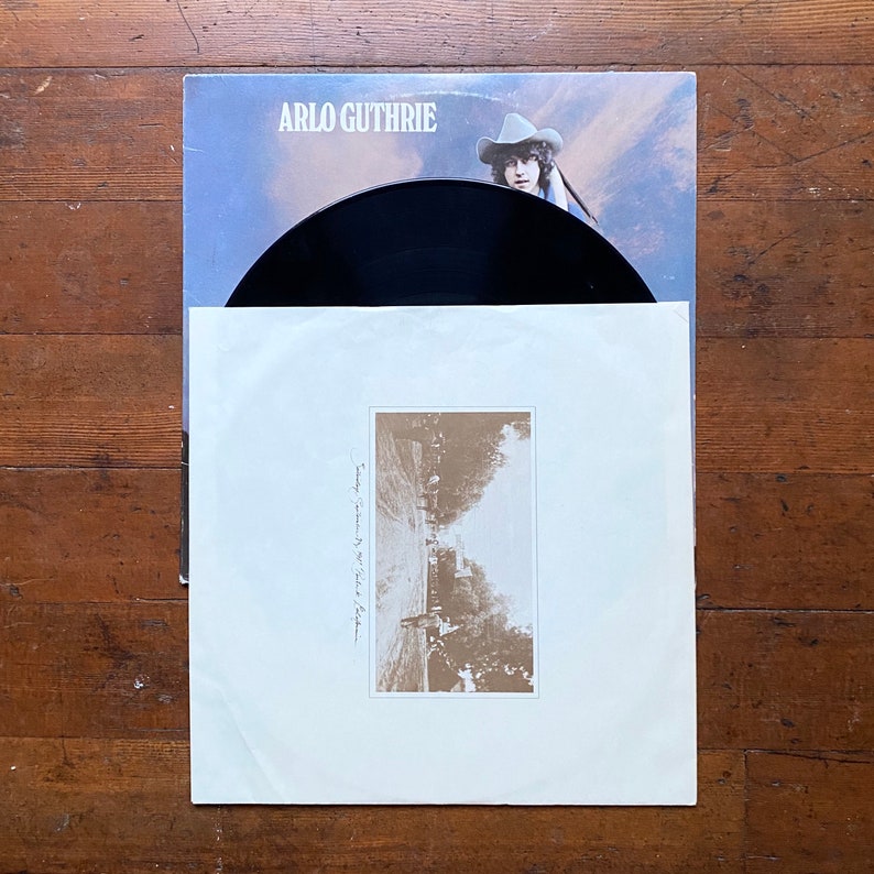 Arlo Guthrie Vinyl Record Self Titled 1974 | Etsy