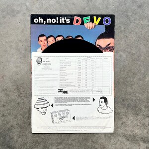 Devo Vinyl Record - Oh, No! It’s Devo - 1982 - Etsy