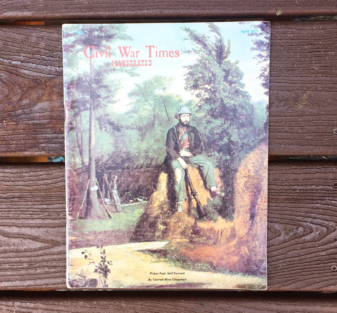 Vintage Civil War Times Magazine April 1977 - Etsy