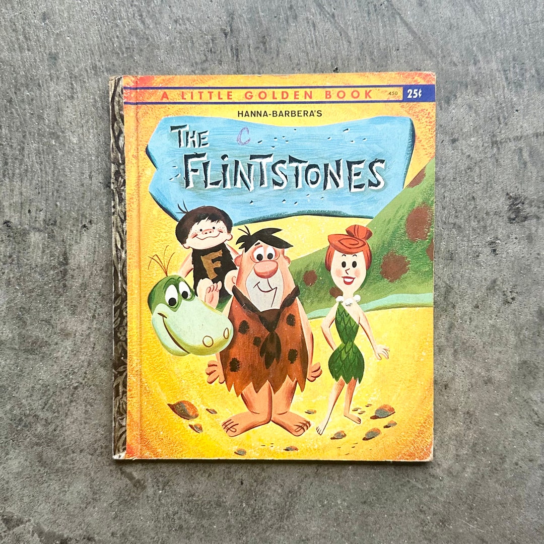Vintage 1961 Little Golden Book the Flintstones - Etsy