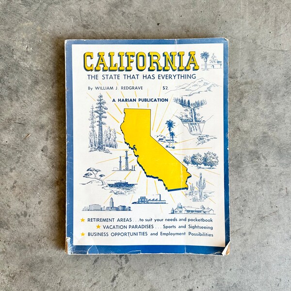 Vintage California - Etsy