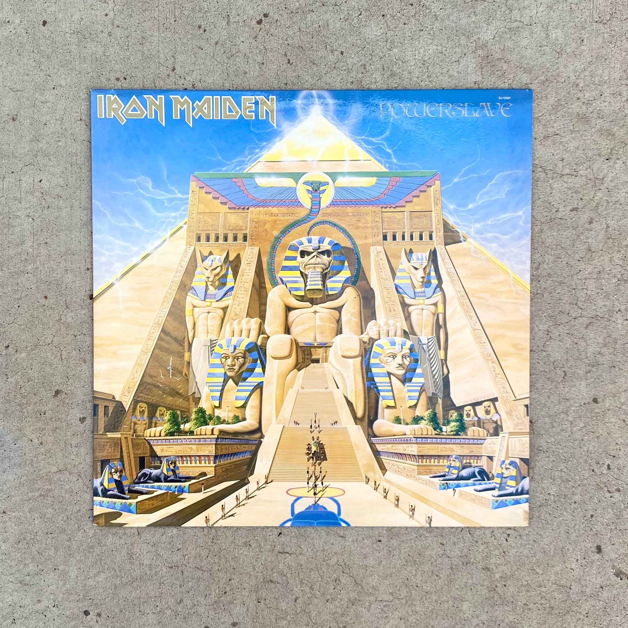 Iron Maiden Powerslave Album Cover