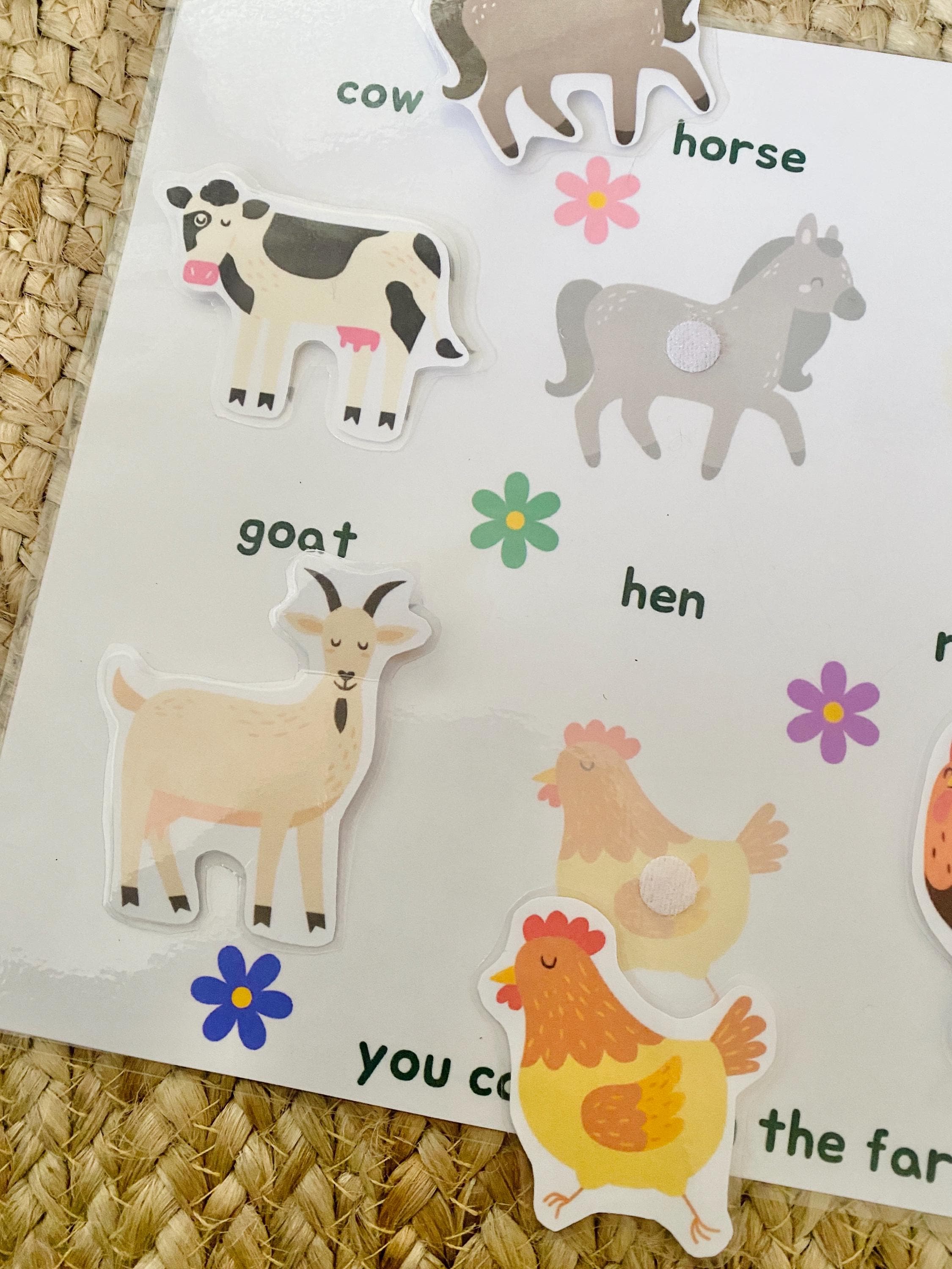 Farm Animal Matching Activity Printable | Toddler & Preschool Learning ...