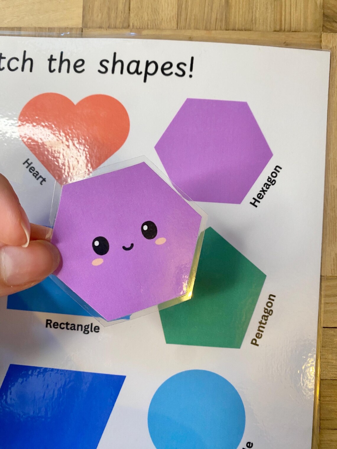 Shape Matching Activity, Toddlers Printable Shape Matching, Preschool ...