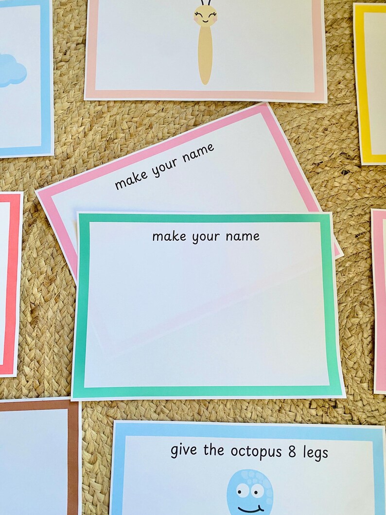 Play Dough Mats, 20x Printable Play Dough Mats, Home Education ...