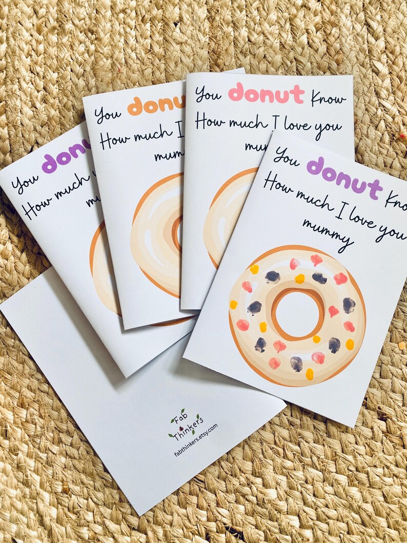 You Donut Know How Much I Love You Card | Mummy/mommy Birthday Card ...