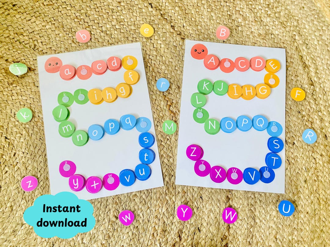 Alphabet Learning, Upper Case Letter Learing, Lower Case Letter ...