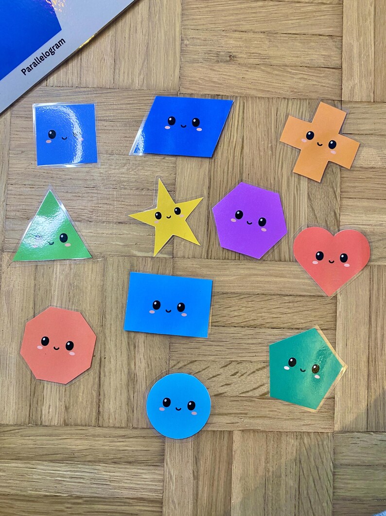 Shape Matching Activity, Toddlers Printable Shape Matching, Preschool ...