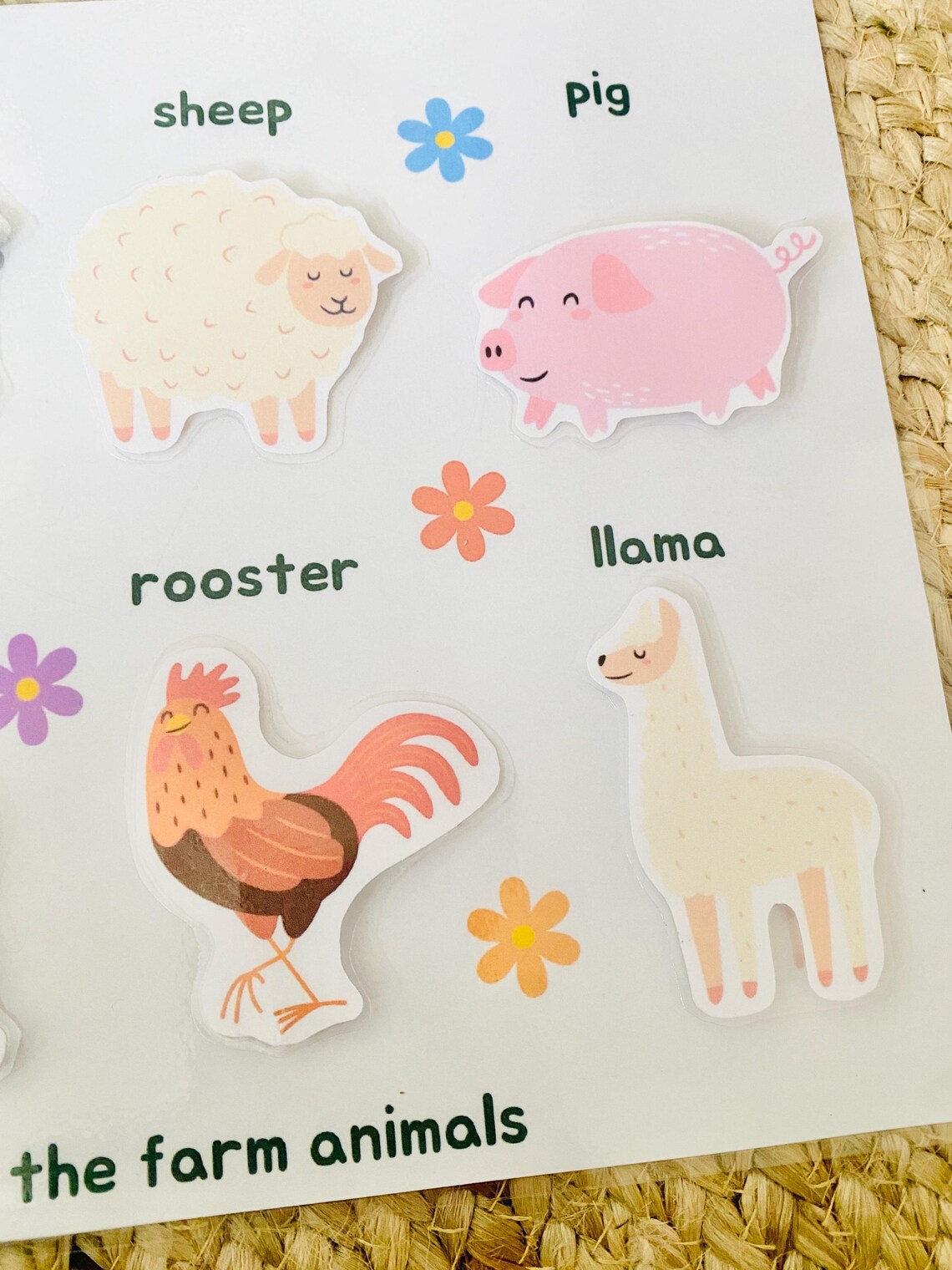 Farm Animal Matching Activity Printable | Toddler & Preschool Learning ...