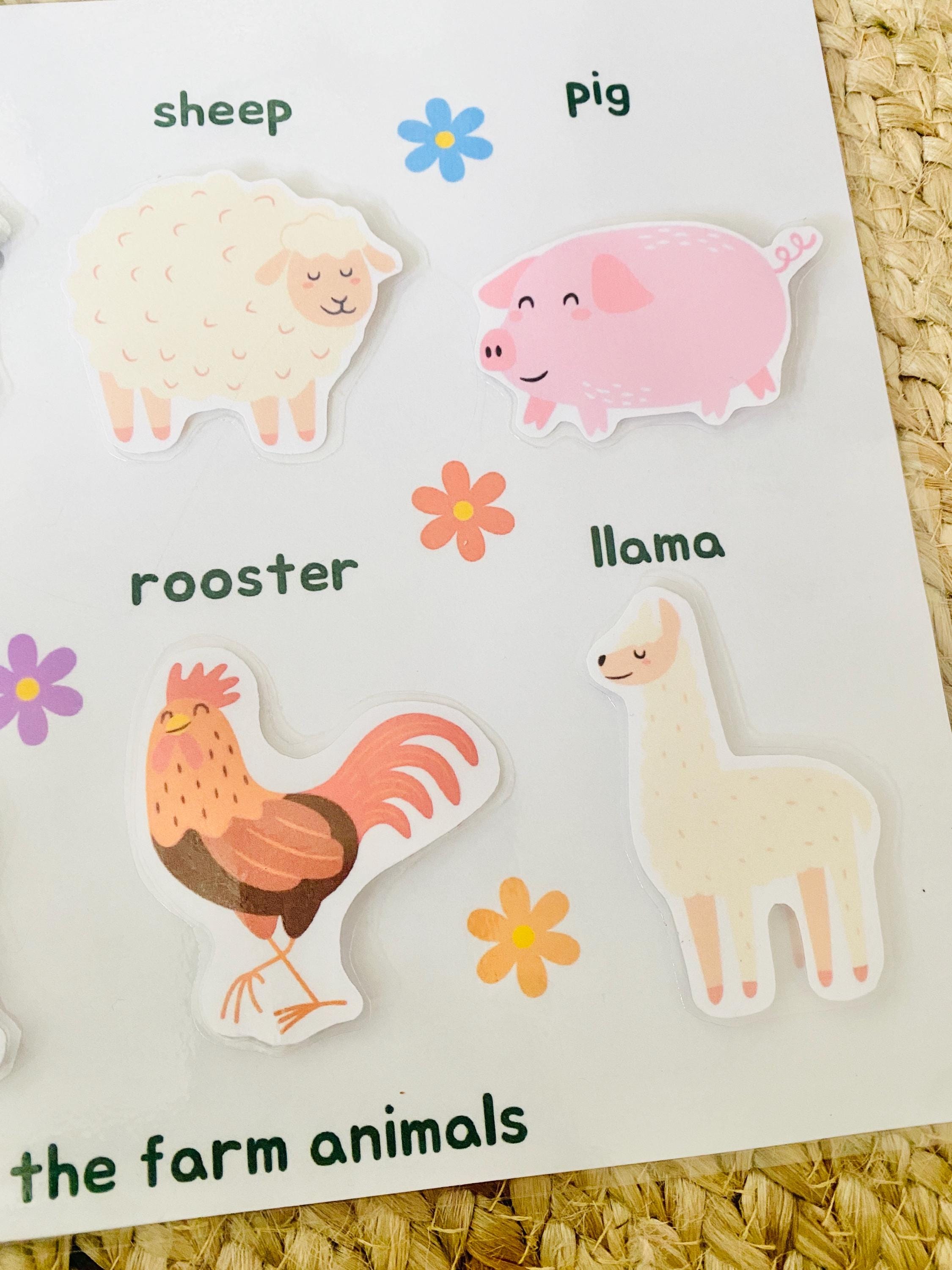Farm Animal Matching Activity Printable | Toddler & Preschool Learning ...