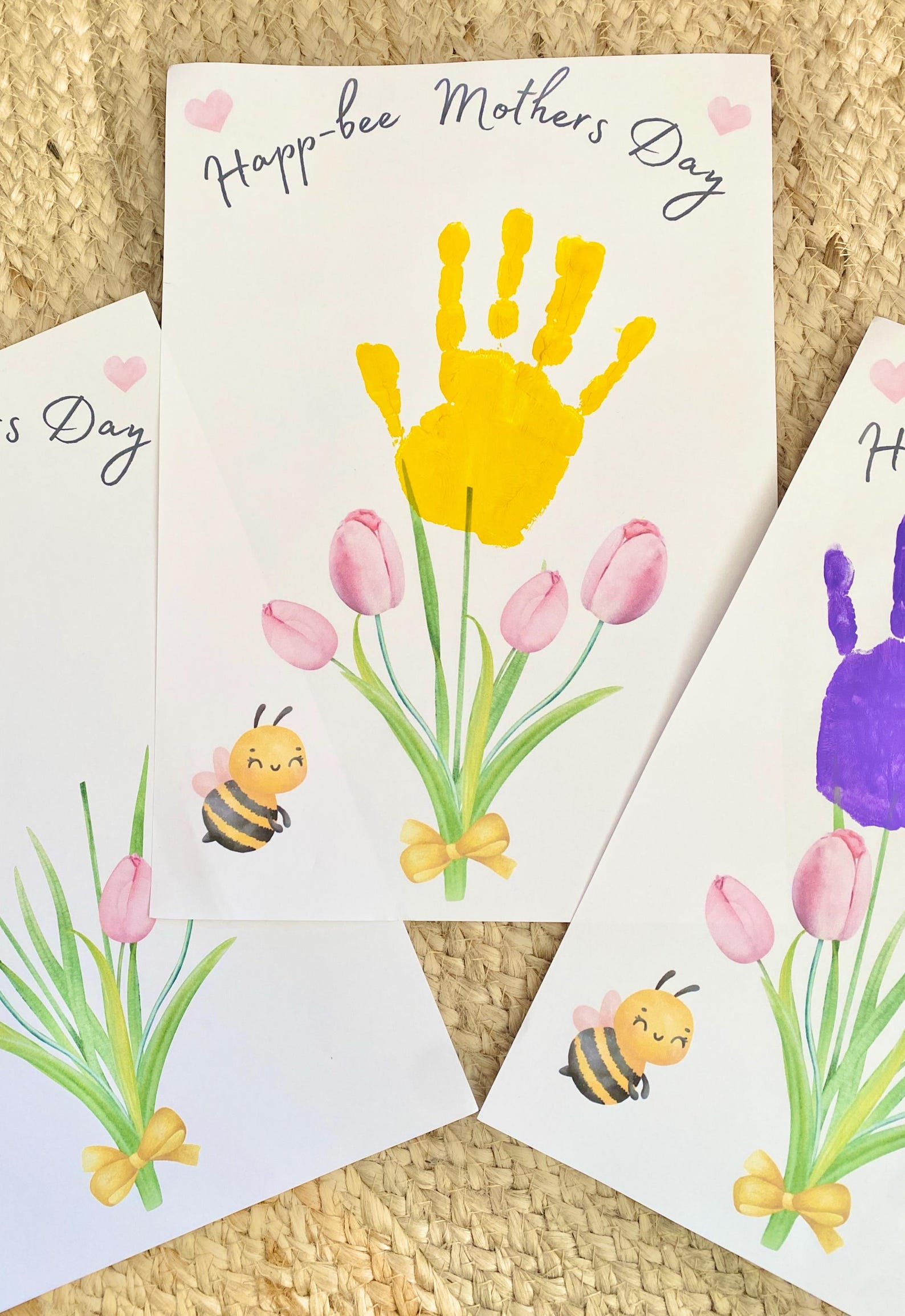 Mother’s Day Craft Hand Print, Toddler Mothers Day Gift, Mothers Day ...