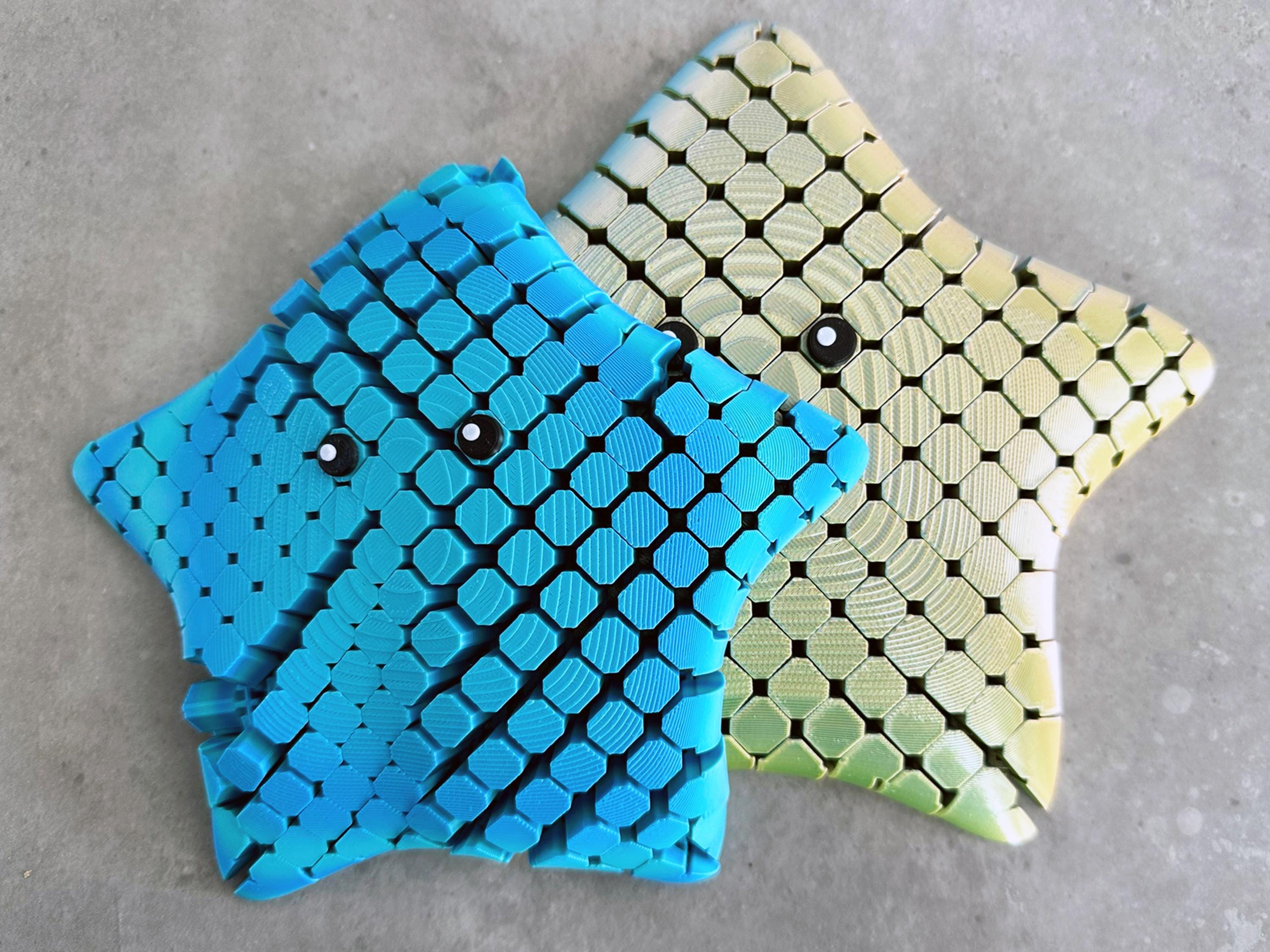 Articulated Starfish Fidget Toy: 3D Printed Sensory Desk Toy - Etsy
