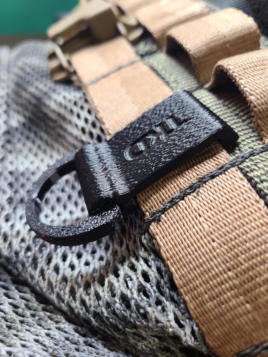 The KISS'R Molle Accessory Gear Loop 2-pack for Saddle Hunting or ...