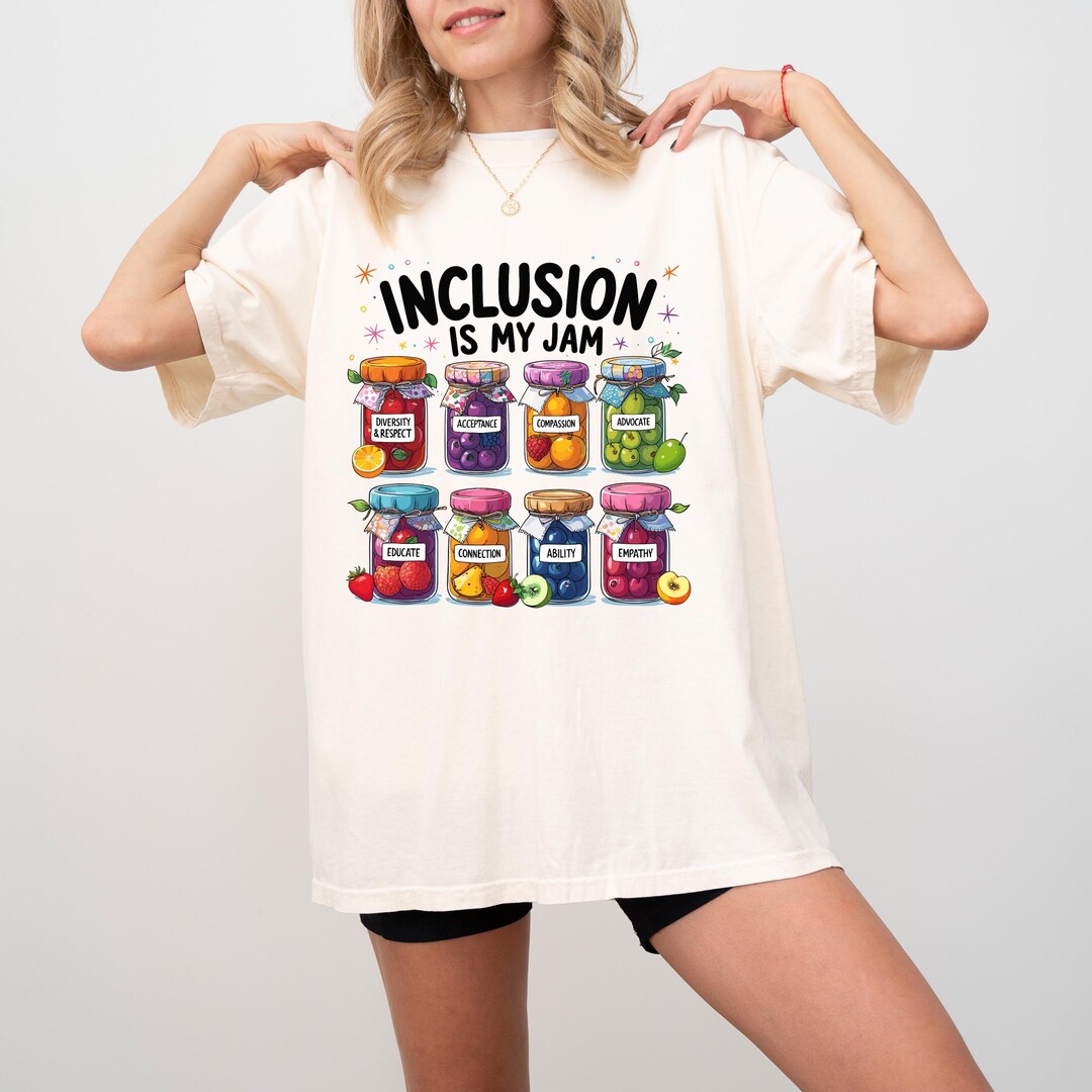 Inclusion is My Jam PNG , Autism Awareness Png, Inclusion Shirt ...
