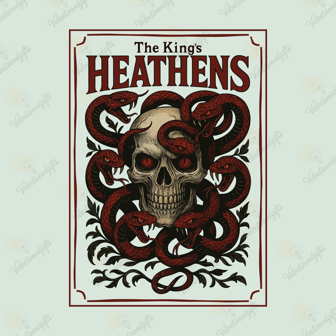 Heathens PNG – Kiss the Villain Book Quote, Rina Kent Legacy of Gods ...