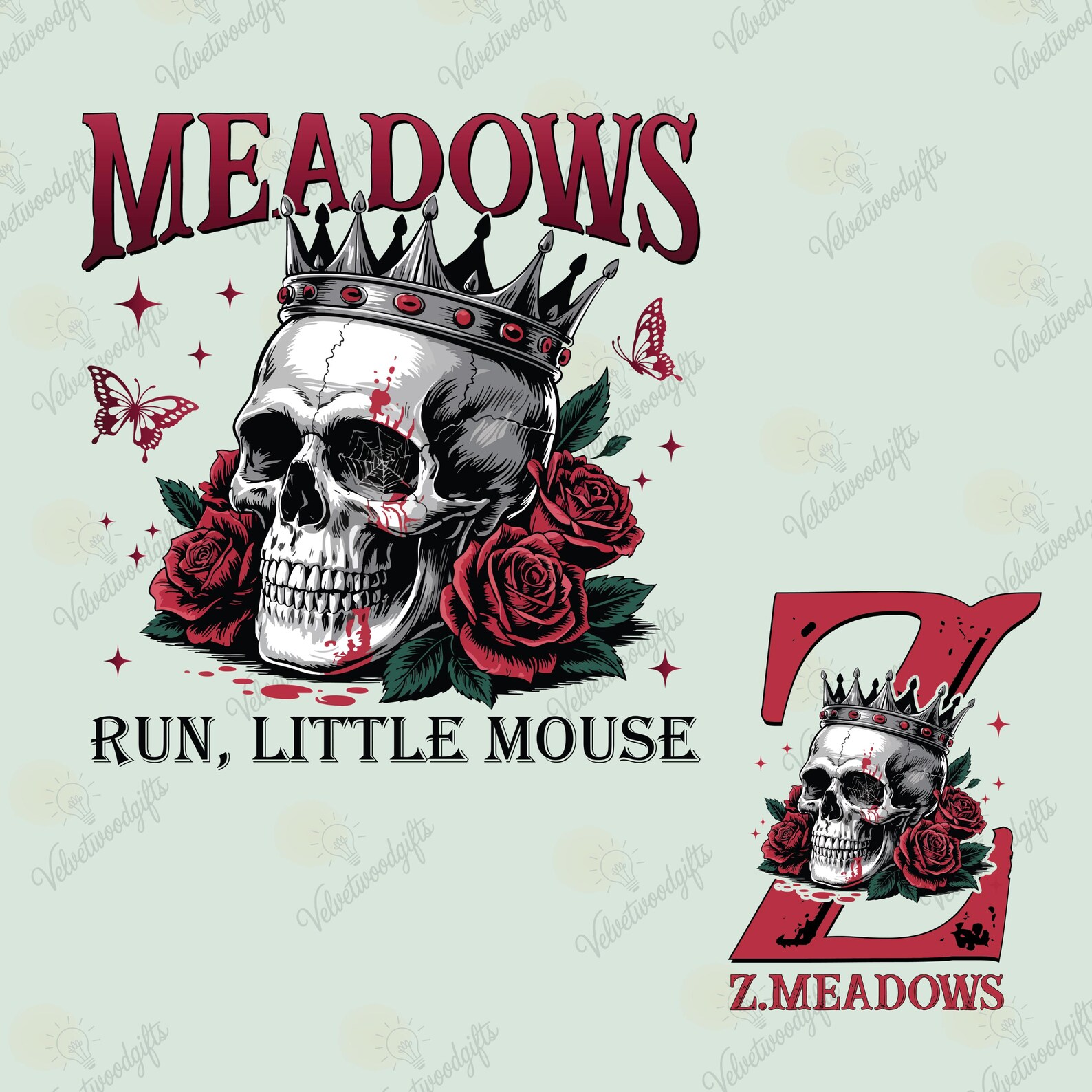 Zade Meadows PNG, Run Little Mouse Quote, Haunting Adeline PNG, Spicy ...