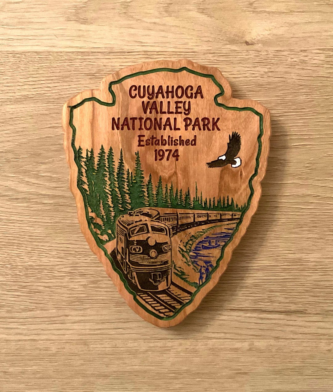 Cuyahoga Valley National Park Arrowhead Carving - Etsy