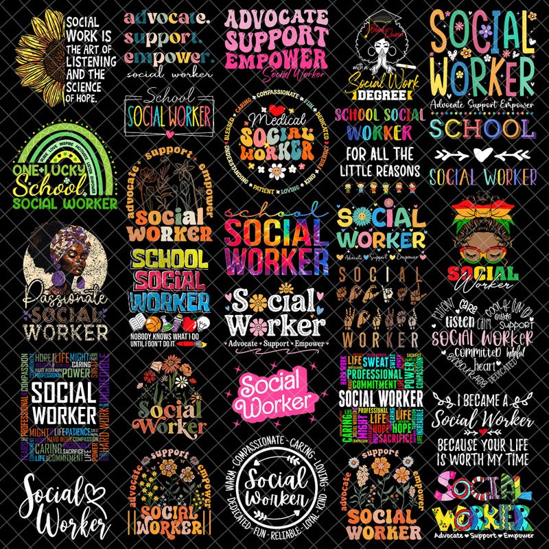 Social Worker Svg - Etsy