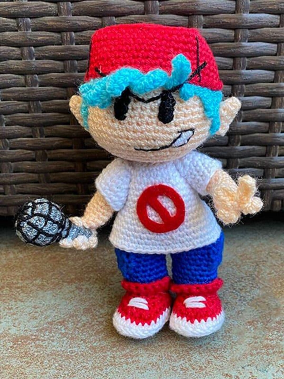 Friday Night Funkin’ Crochet Doll Pattern, Cute Amigurumi Character ...