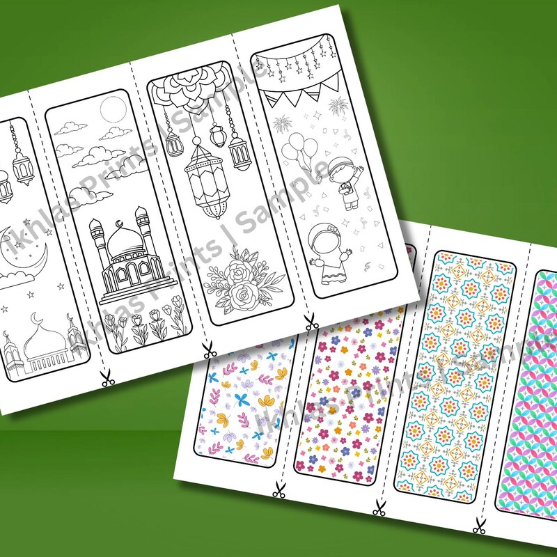 Islamic Bookmarks - Etsy