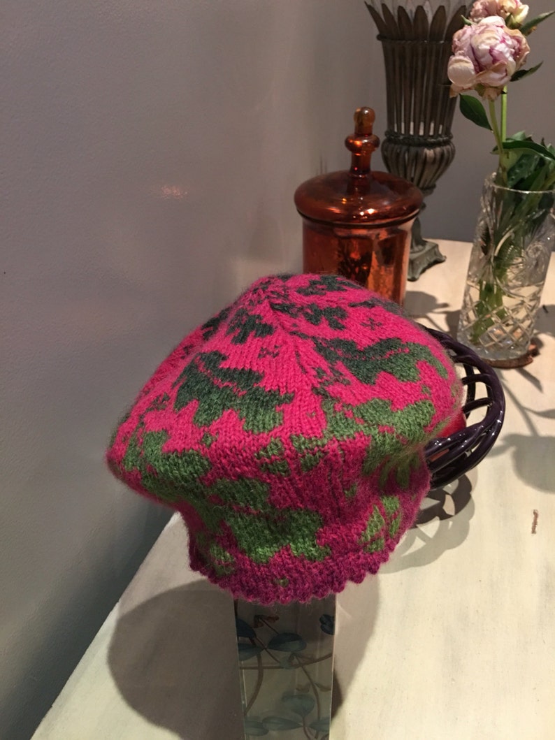 Hand Knit Wool Tam - Etsy