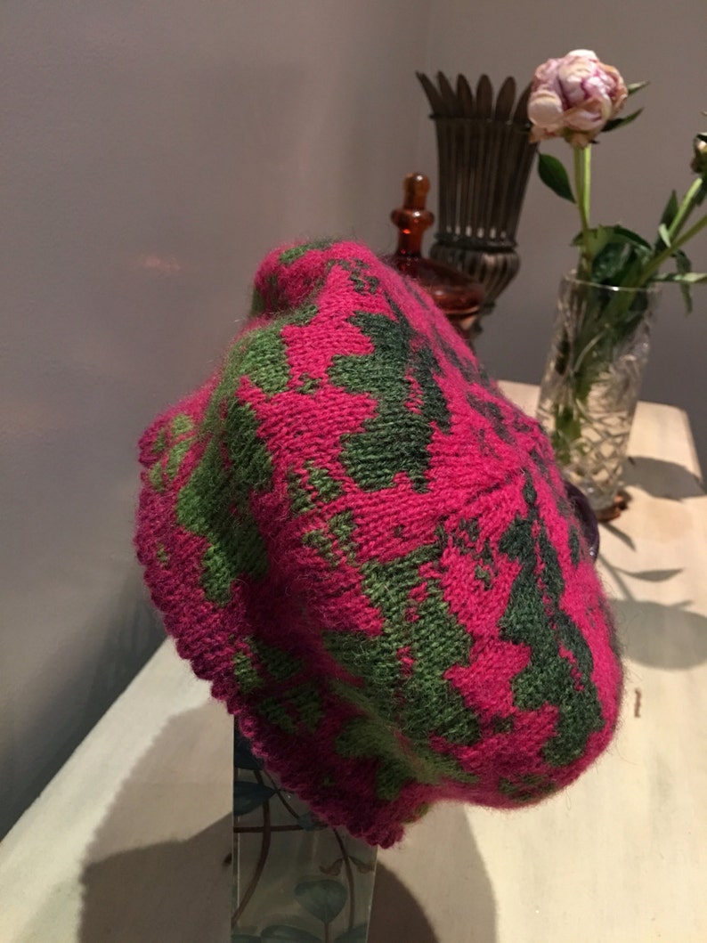 Hand Knit Wool Tam - Etsy
