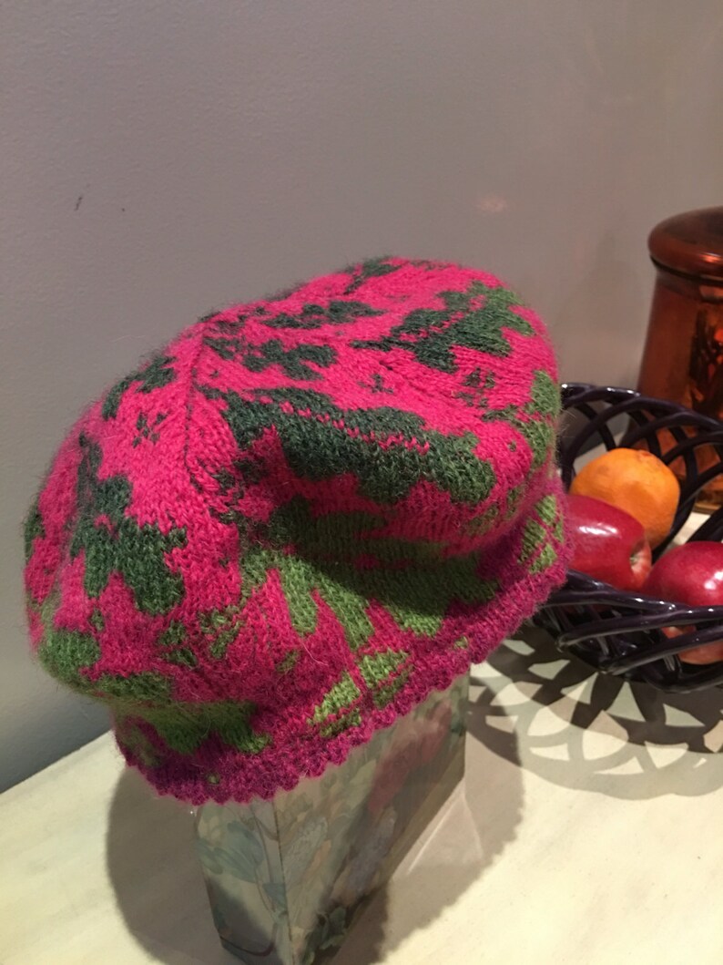 Hand Knit Wool Tam - Etsy