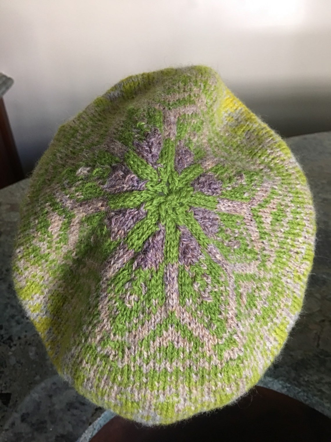 Hand Knit Wool Tam - Etsy