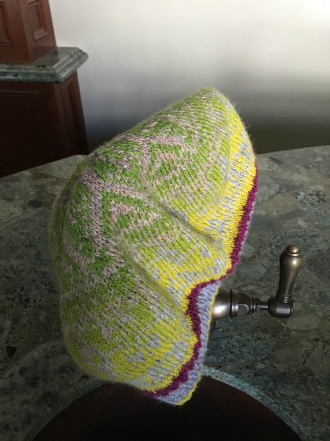 Hand Knit Wool Tam - Etsy