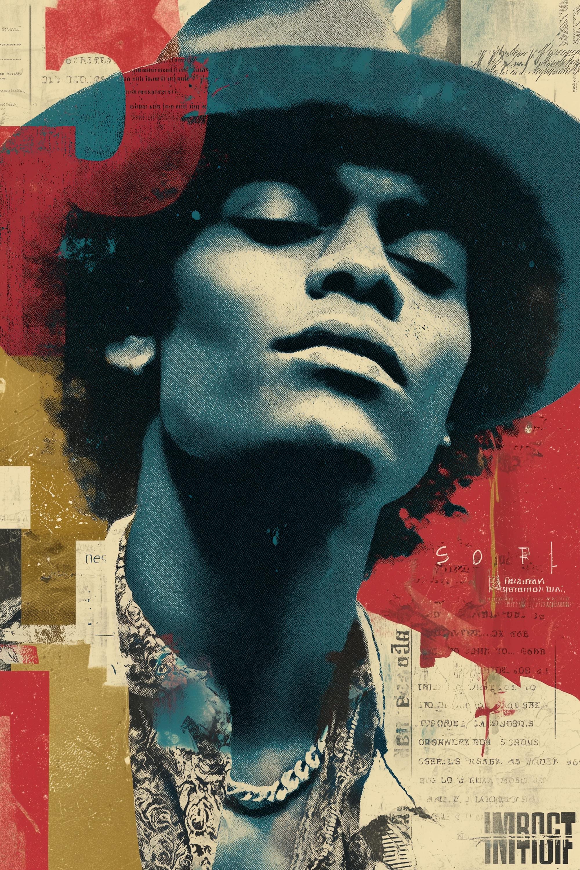 Bruno Mars Graffiti Collage Art Print – Urban Pop Wall Decor With Bold ...