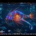PACK (4) Neon Cosmic Fish Art Print - Bioluminescent Ocean Creature ...