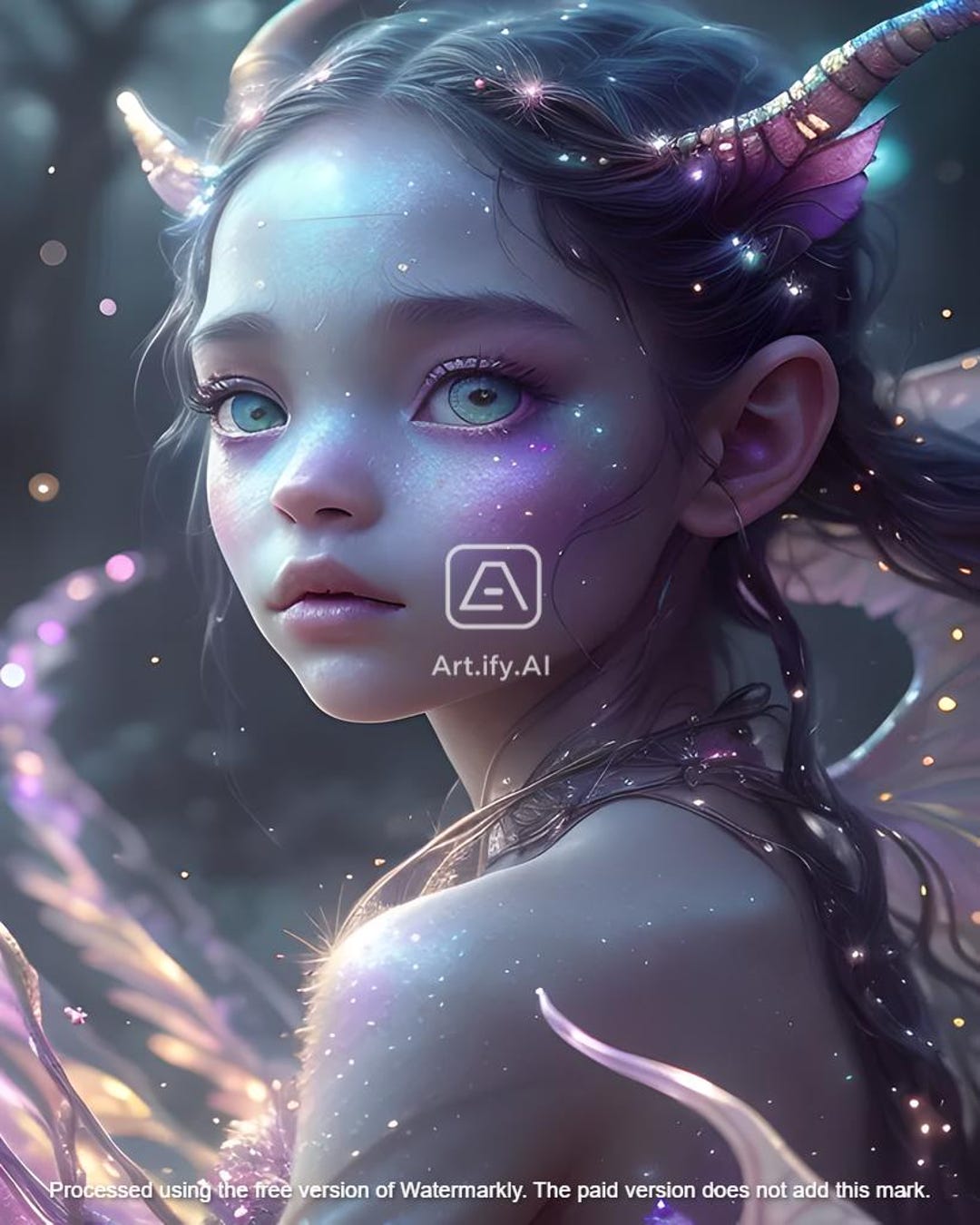 Fantasy Dragon Princess Art Print – Enchanted Mystic Girl – Ethereal ...