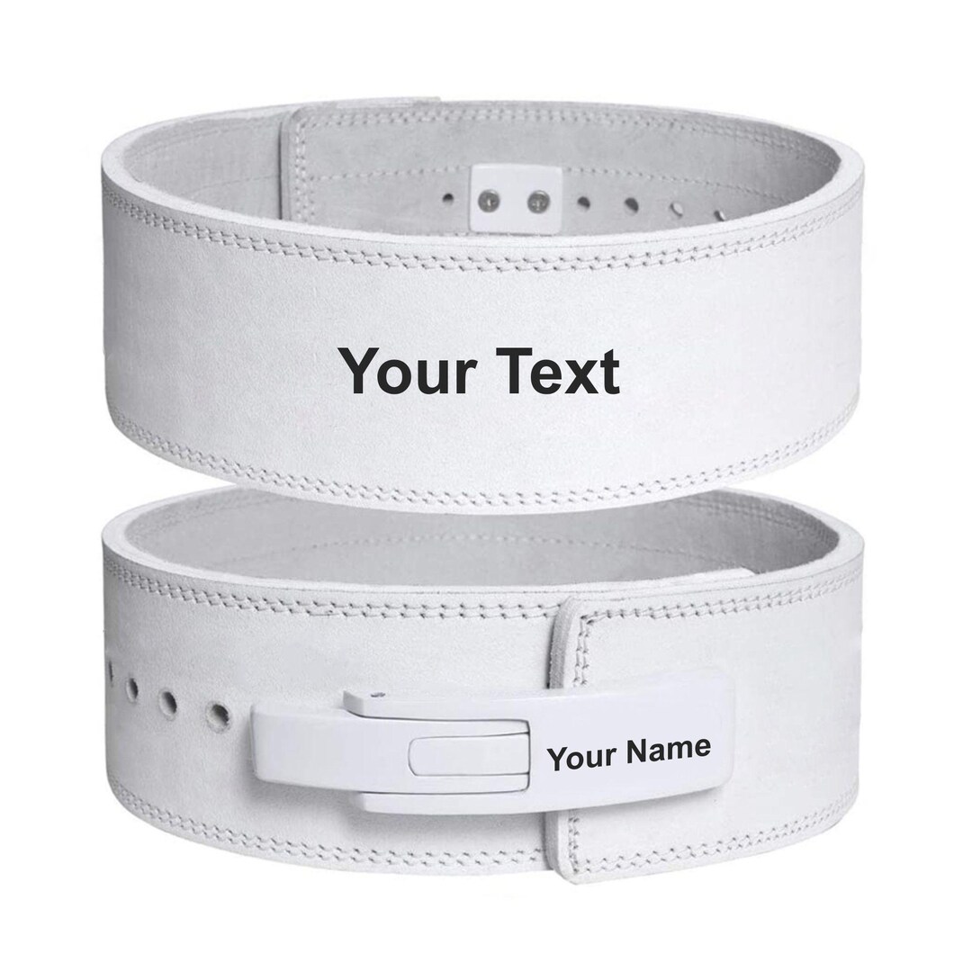 Handmade Leather Lever Belt, Custom Powerlifting Weightlifting, Anime ...